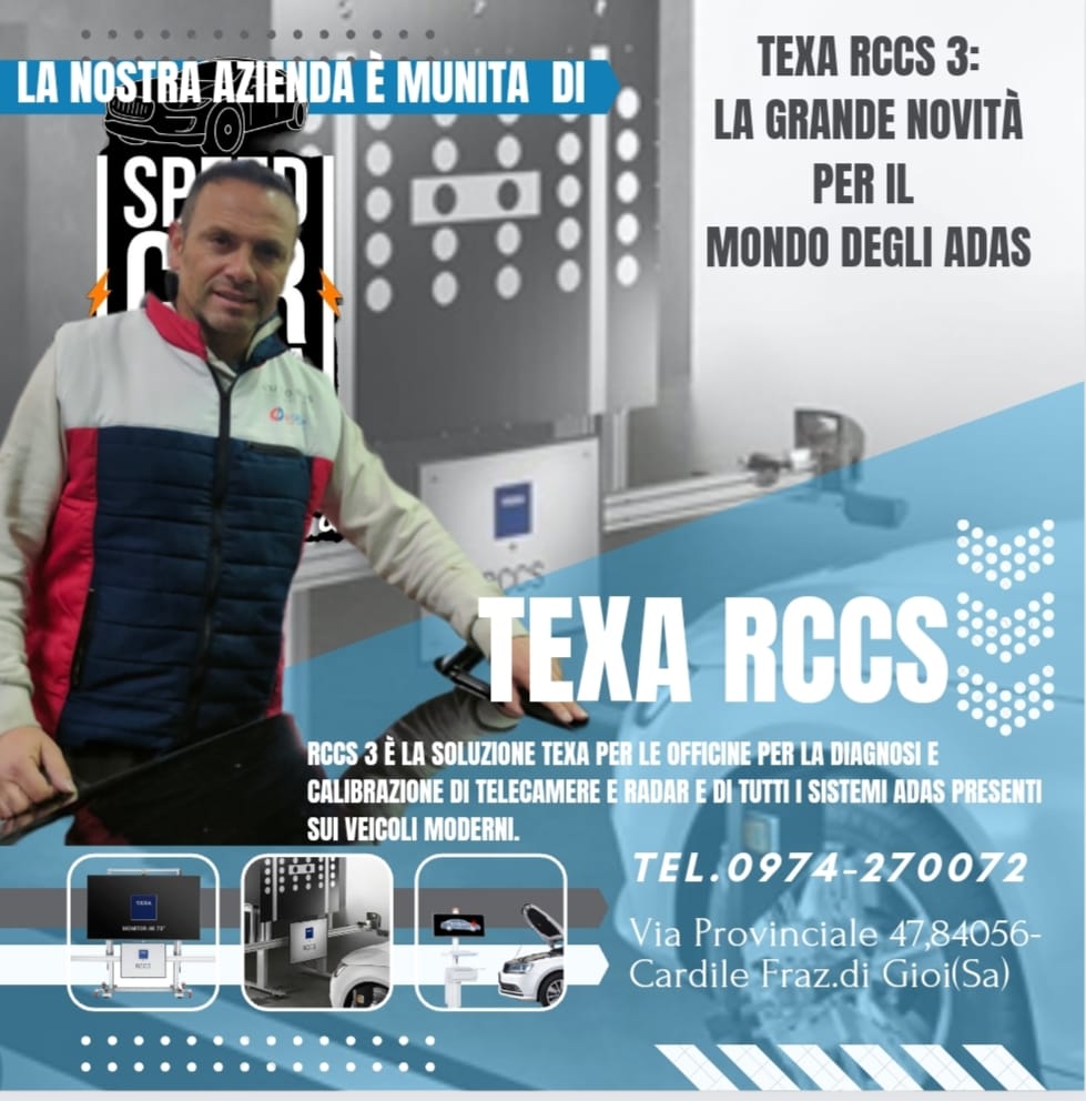 TEXA RCCS 3, LA GRANDE NOVITÀ PER IL MONDO DEGLI ADAS:PRESSO LA NOSTRA ...